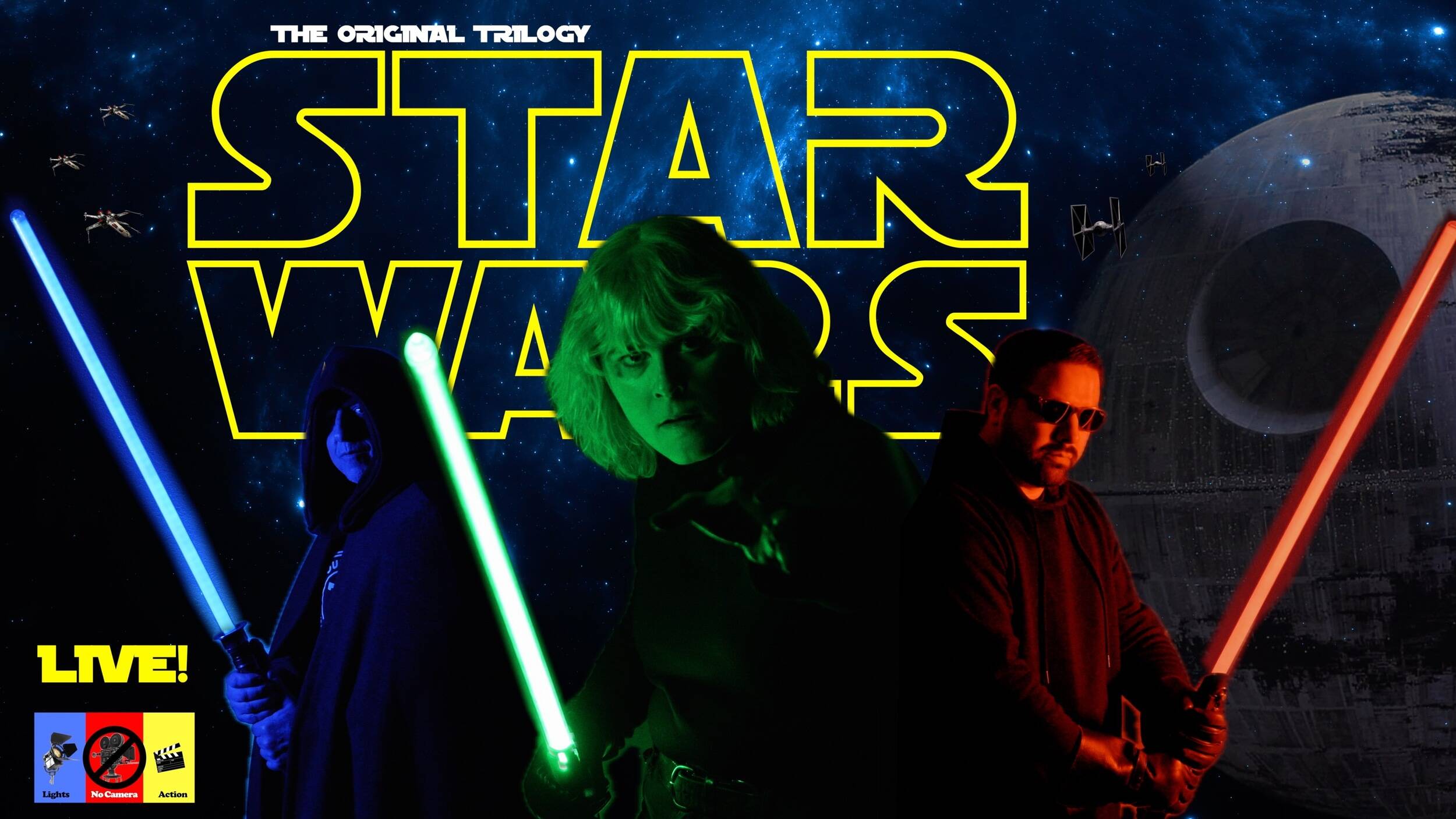 Open Space Event Studios – Star Wars LIVE | 3 Day Star Wars Trilogy ...