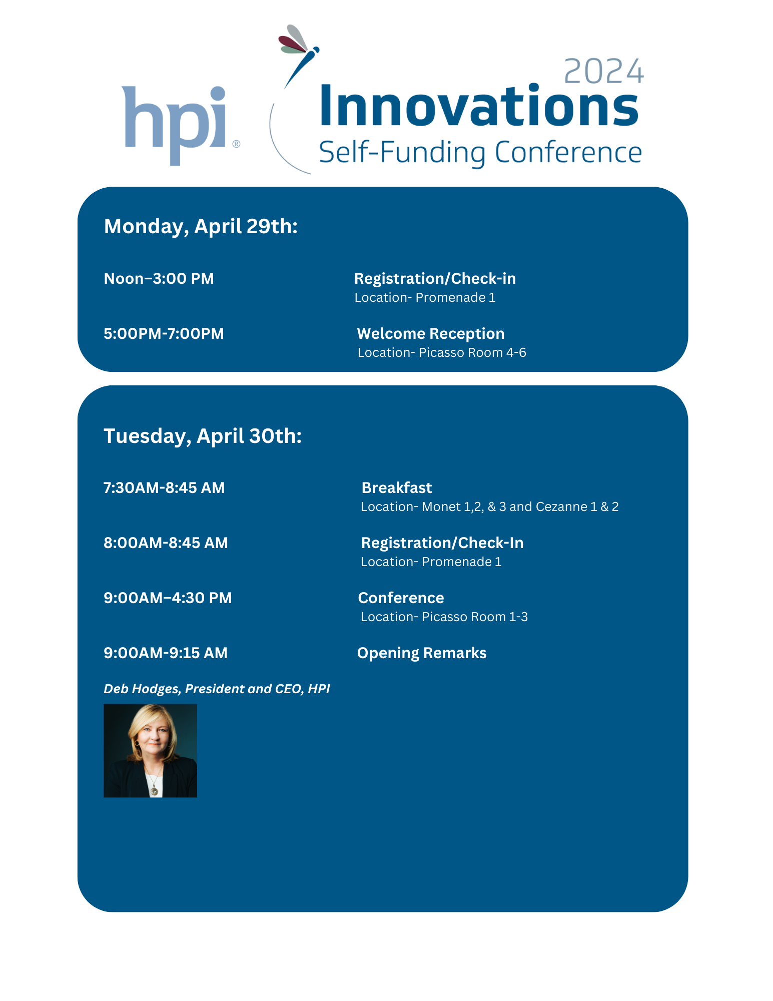 HPI Tickets | HPI 2024 Innovations Self-Funding Conference