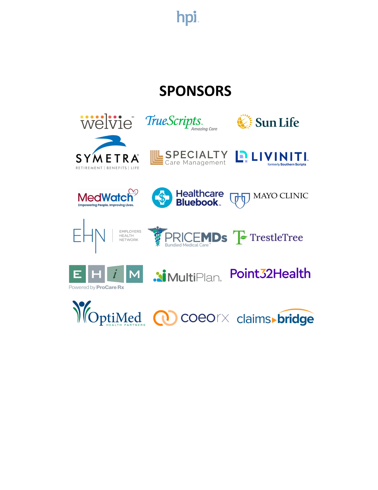 HPI Tickets | HPI 2024 Innovations Self-Funding Conference