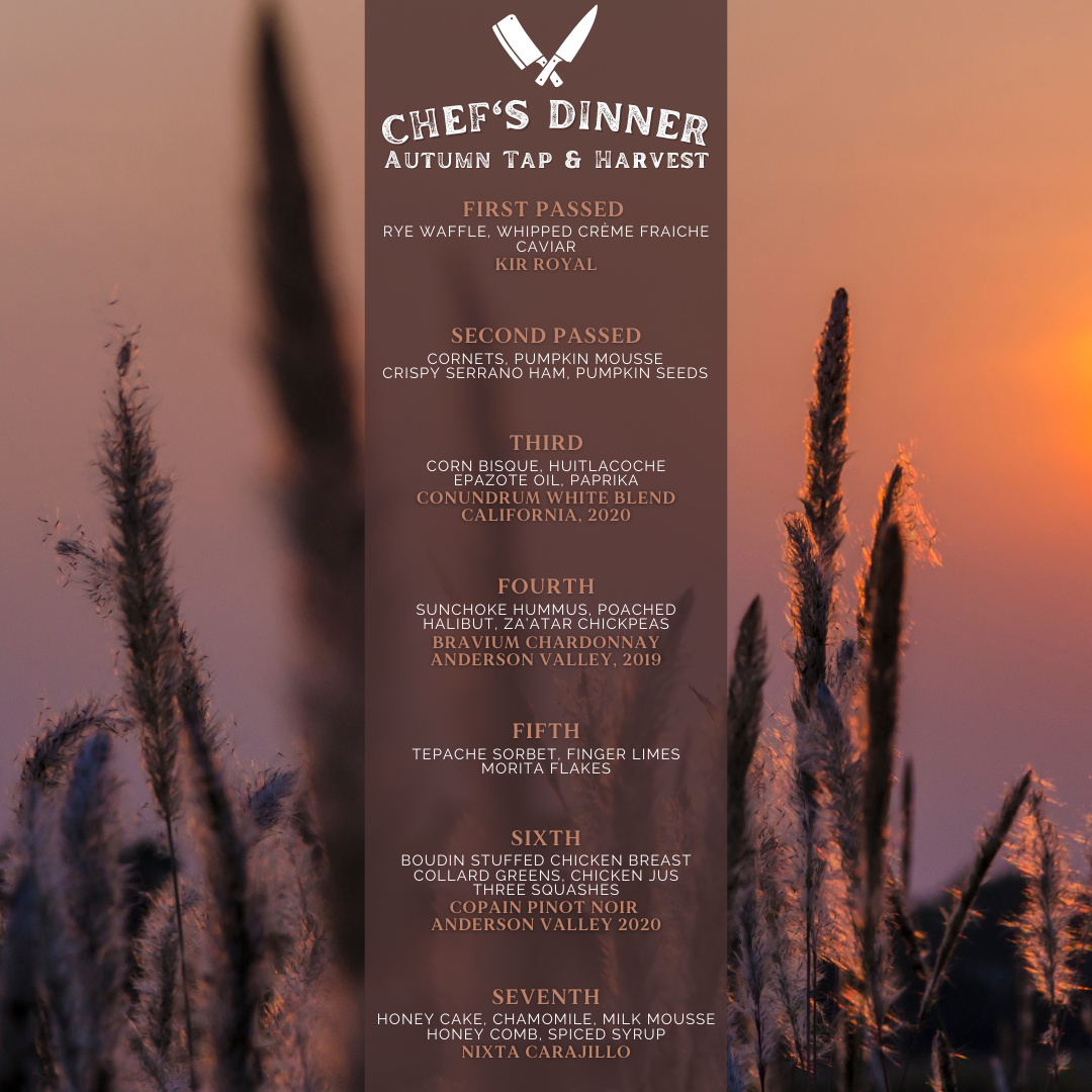 The City Magazine | Chef's Dinner: Autumn Tap & Harvest