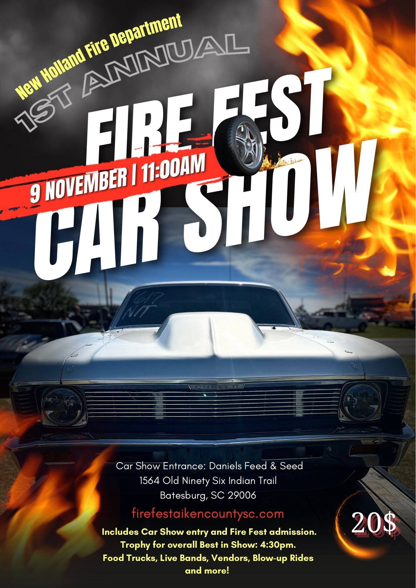 New Holland Fire Department – Fire Fest Car Show