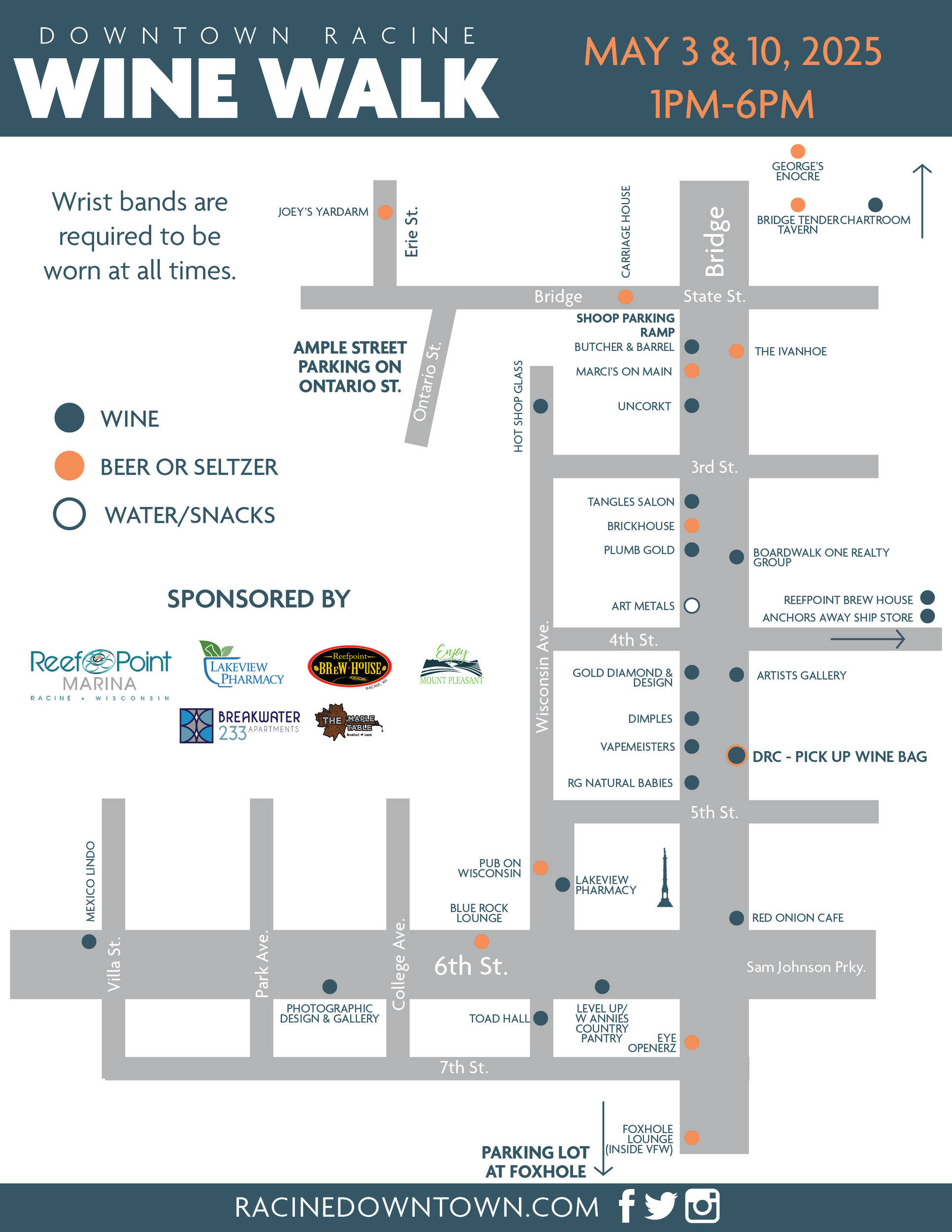 Downtown Racine – Downtown Racine Spring Wine Walks 2025