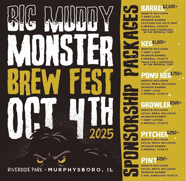 Revitalize 62966 – Sponsorships - Big Muddy Monster Brewfest 2025
